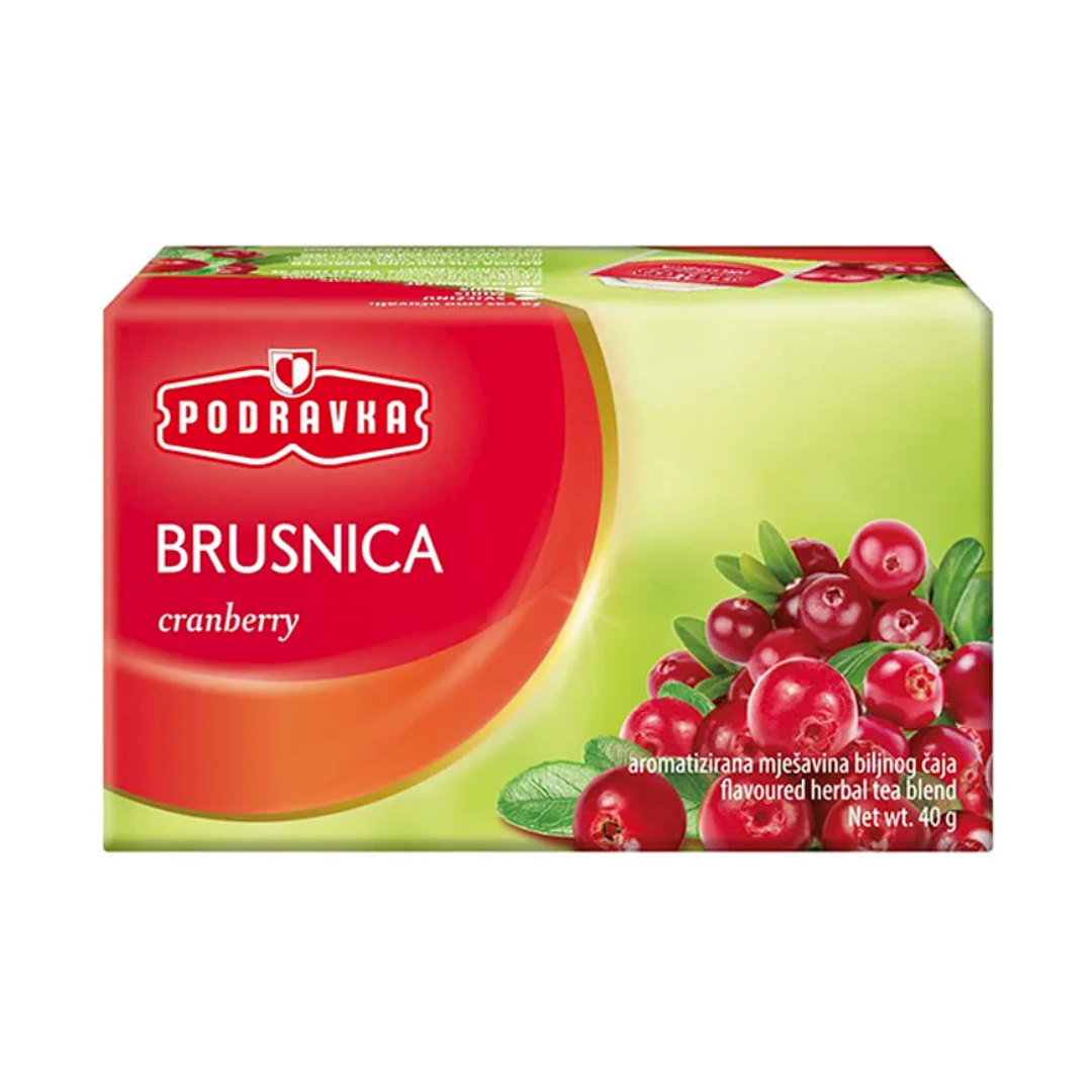 PODRAVKA Cranberry Tea 40G – Euro Market