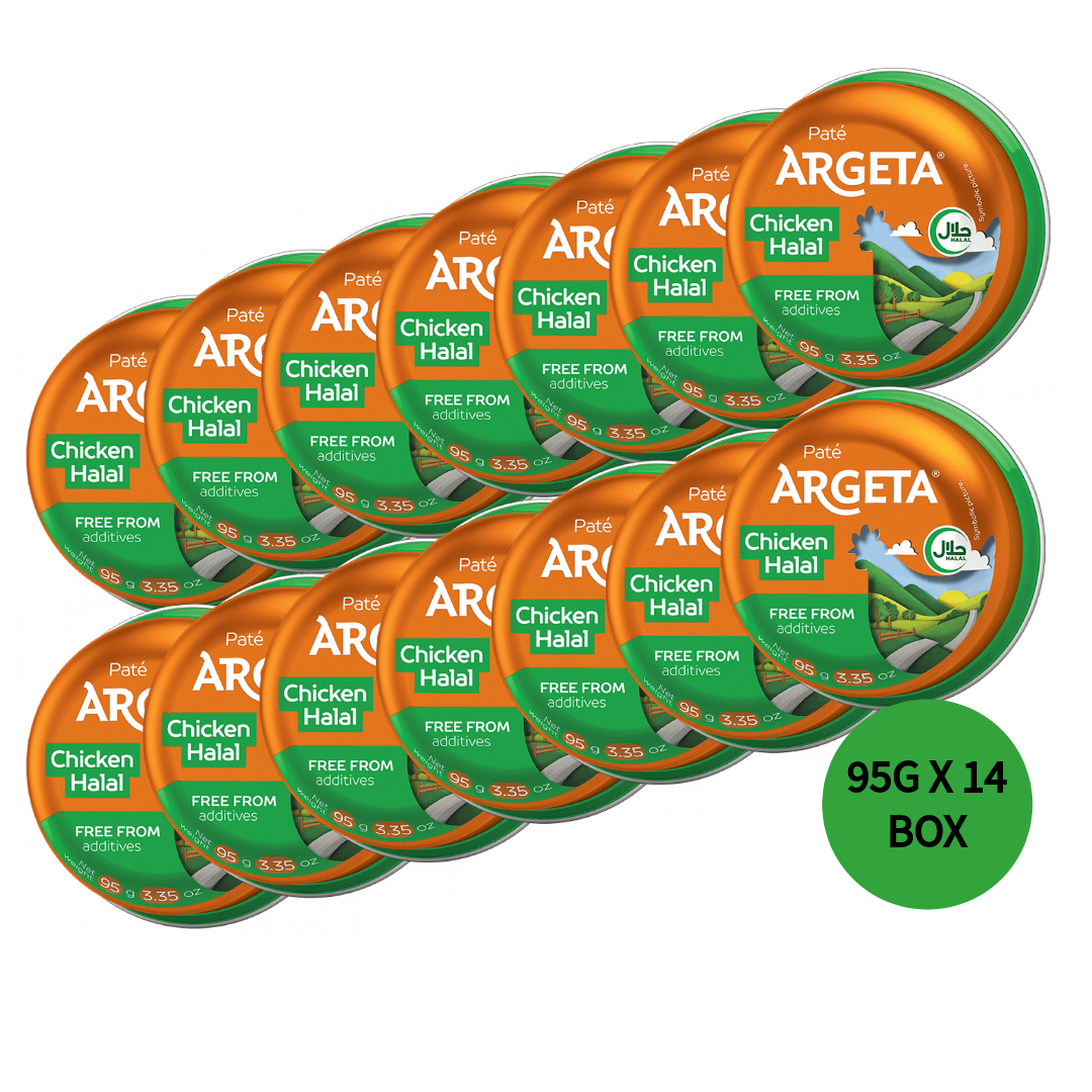 ARGETA Chicken Pate Halal 95G X 14 – Euro Market