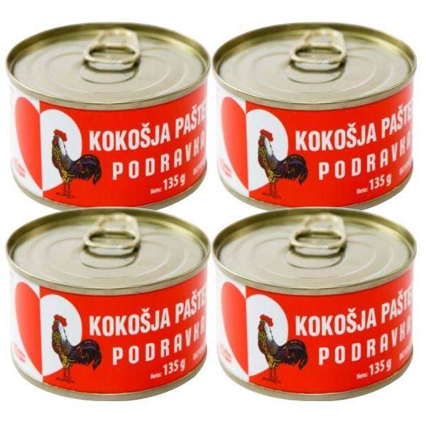 PODRAVKA Chicken Pate 135G X 4 – Euro Market