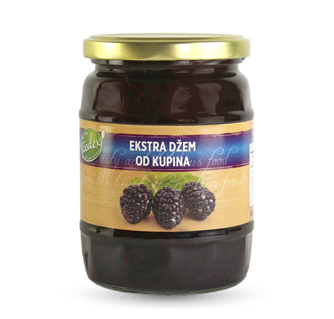 FOODEX Blackberry Extra Jam 700G – Euro Market