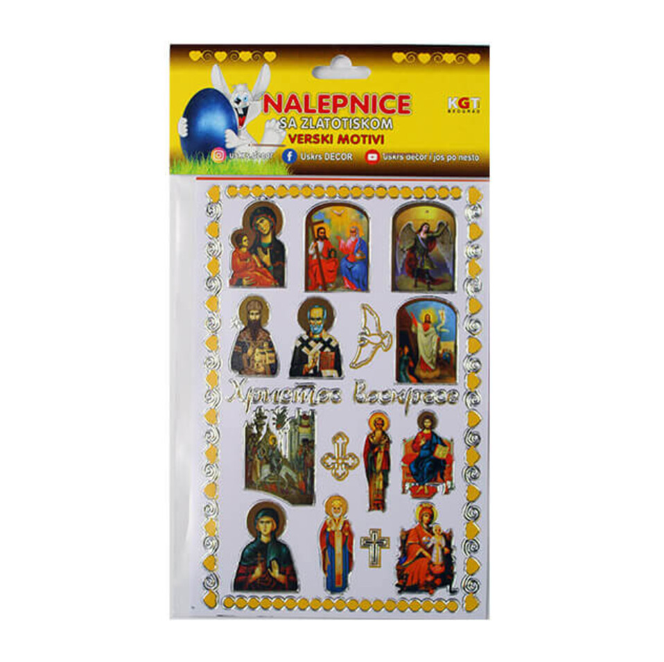KGT Stickers Orthodox Motives – Euro Market