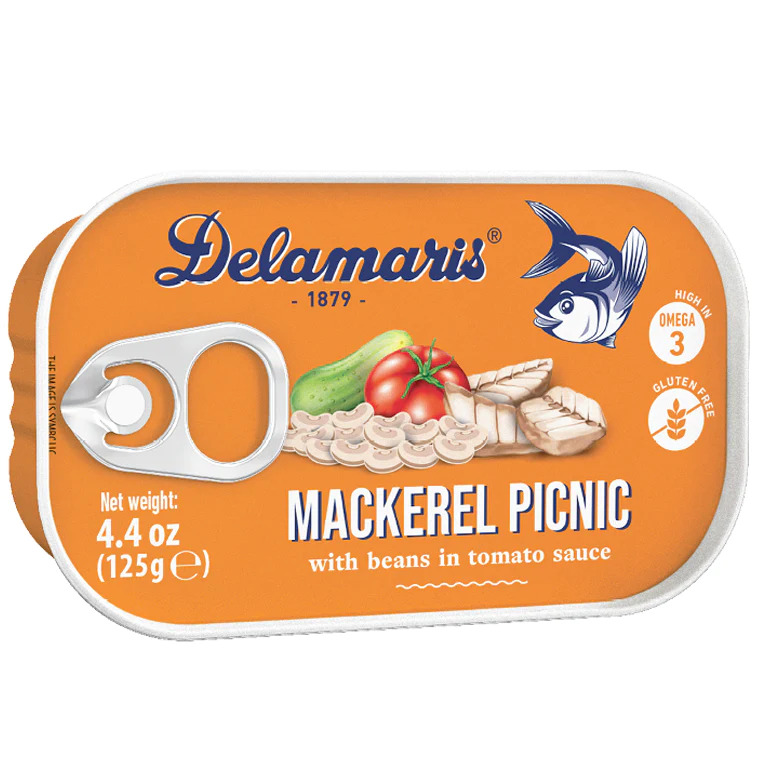 DELAMARIS Mackarel Picnic 125G – Euro Market