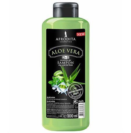 AFRODITA Aloa Vera Shampoo 1L – Euro Market